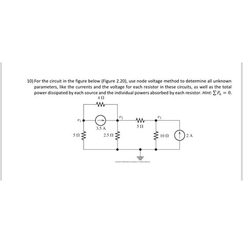For The Circuit In The Figure Below Figure 220