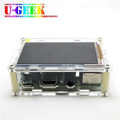 ugeek raspberry pi acrylic case shell case enclosu grandado