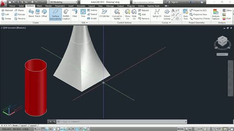 3D SURFACE CREATE COMMANDS IN AUTOCAD BASICS TUTORIAL FOR BEGINNERS