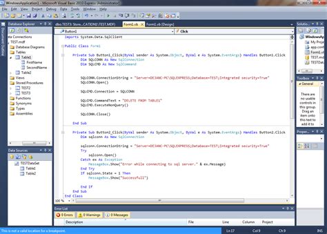 Solved Need Someone To Check Code For Executing Sql Query