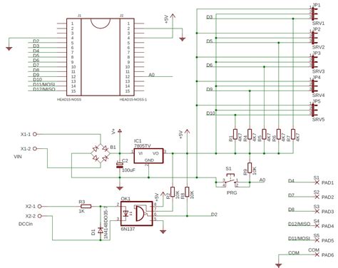 Il Plastico Modulare Decoder Dcc E Analogico Per Servo Con Arduino Nano