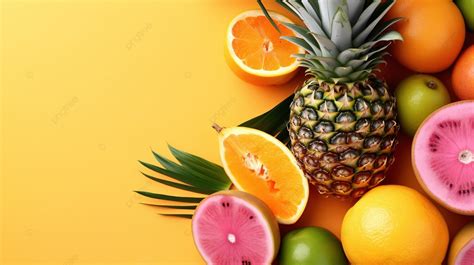 이국적인 여름의 즐거움 다양한 열대 과일 망고 과일 이국적인 과일 감귤류 배경 일러스트 및 사진 무료 다운로드 Pngtree