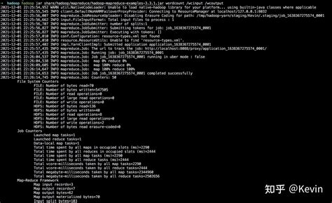 Hadoop入门 伪分布式模式下运行wordcount例子 知乎