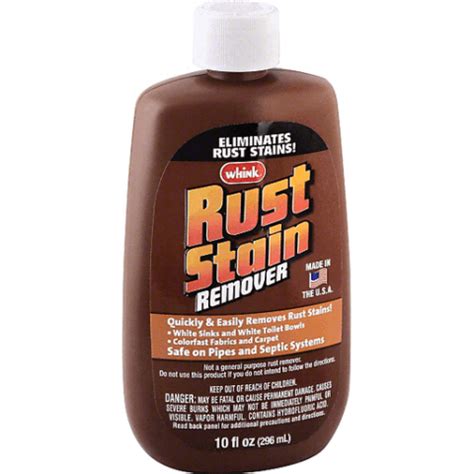 WHINK RUST STAIN REMOVER 10 FL OZ Gauci Borda Marine Hardware Flags