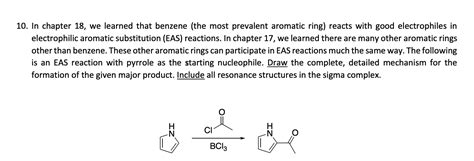[solved] 10 In Chapter 18 We Learned That Benzene The