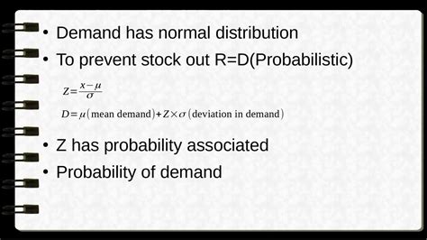 Stochastic Continuous Review Model Youtube