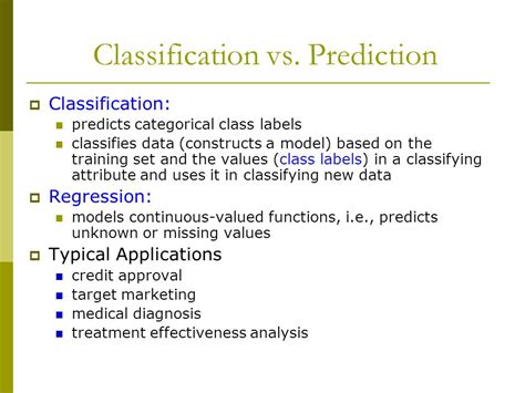 Classification And Prediction Ppt Video Online Download