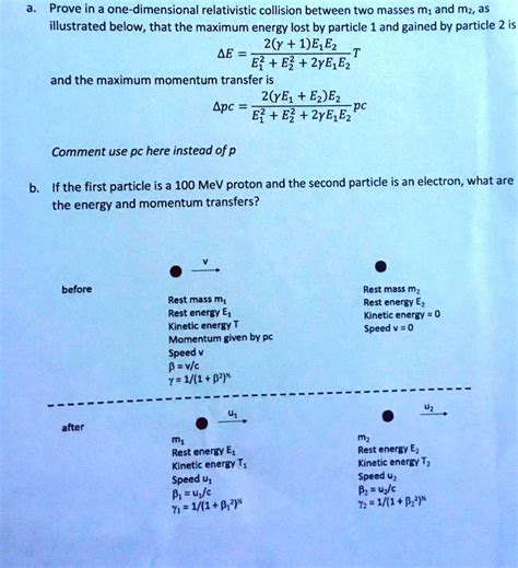 A Prove In A One Dimensional Relativistic Collision Between Two Masses
