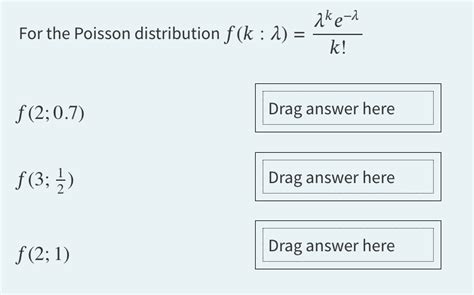Solved For The Poisson Distribution Chegg Com