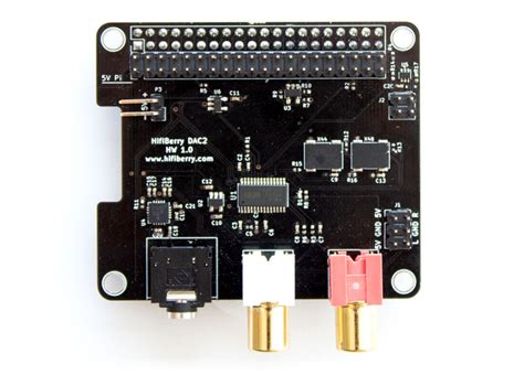HiFiBerry DAC Pro Sound Card For Raspberry Pi Botland Robotic Shop