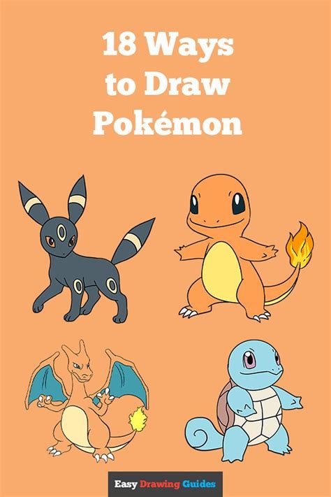 18 easy pokémon drawing tutorials Artofit