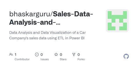 Github Bhaskargurusales Data Analysis And Visualization Data
