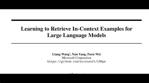 Learning To Retrieve In Context Examples For Large Language Models