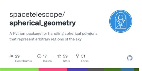 Github Spacetelescopesphericalgeometry A Python Package For Handling Spherical Polygons