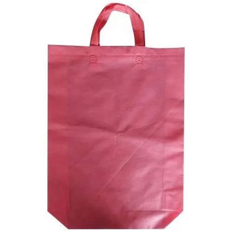 Plain Non Woven Fabric Loop Handle Bags Capacity 5 Kg At Rs 125