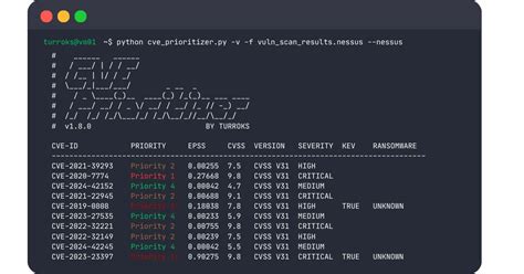 Cveprioritizer Soc Blueteam Vulnerability Cve Epss Kev Mario R 11 Comments