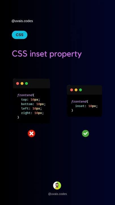Css Inset Properly Css Coding Youtube