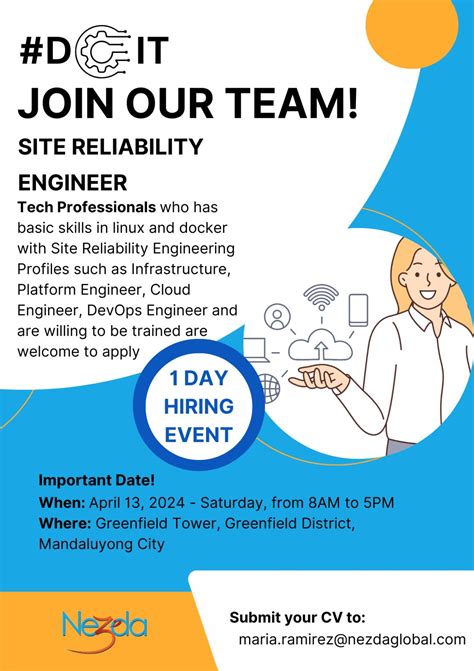 Linux Docker Hiring Metromanila Sitereliabilityengineer Devops Unix Maria Ieasa