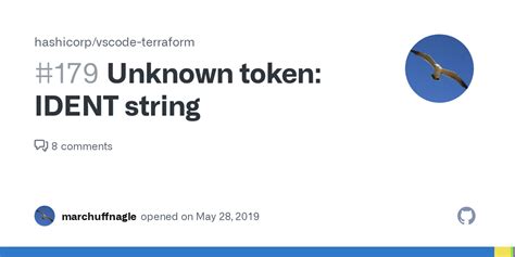 unknown token ident string · issue 179 · hashicorp vscode terraform