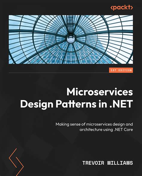 Cover Microservices Design Patterns In Net Book