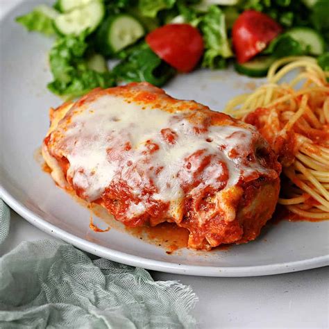 Slow Cooker Chicken Parmesan Ovenspiration
