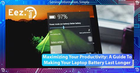 A Guide To Making Your Laptop Battery Last Longer