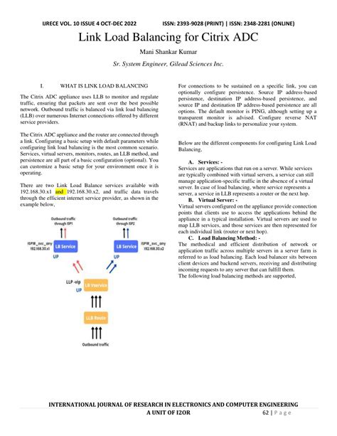 Pdf Link Load Balancing For Citrix Adc