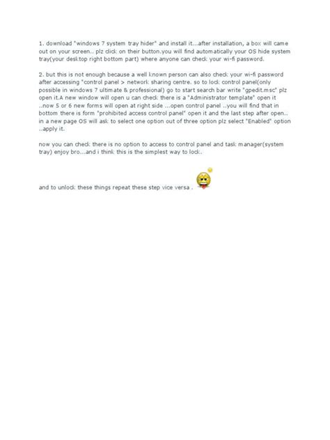 How To Hide Wifi Password Pdf