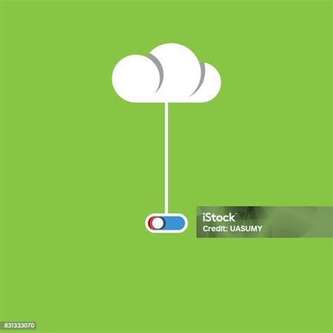 클라우드 서비스 개념 포스터 파일 현대 구름의 평면 스타일 디자인 기술 배너의 클라우드 스토리지에 스위치 연결 와이어 컴퓨팅