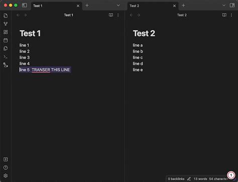 feature request push selection to bottom of another file · issue 61