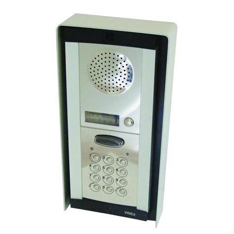 VIDEX 8K Series Audio 1Way Intercom Kit DC Complete With Keypad Crothers