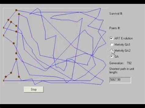 Genetic Algorithms TSP YouTube