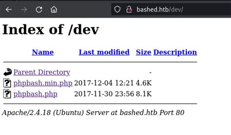 HackTheBox Bashed W O Metasploit Hacking Tutorials