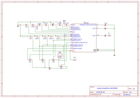 Audio Amplifier Oshwlab