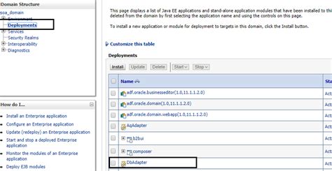 Oracle Application Adapter Oracle As Adapterebs In Oracle Soa 11g