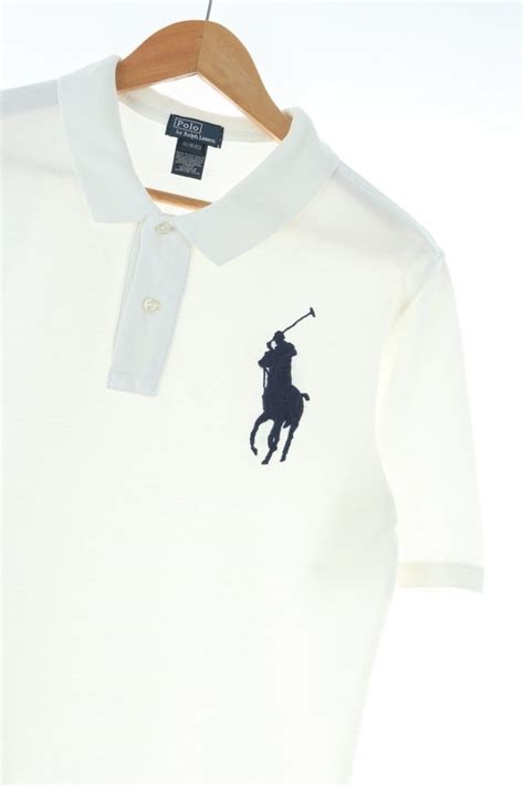 Xl 폴로 랄프로렌 반팔 카라 티셔츠 화이트 럭비 헬로마켓