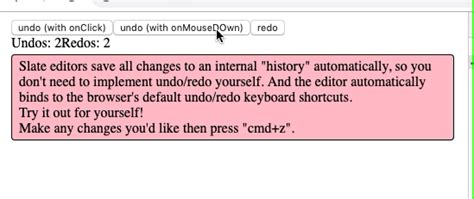 Undo Only Works With `onmousedown` And Not `onclick` · Issue 2954 · Ianstormtaylorslate · Github
