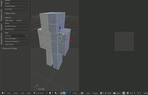 How Can I UV Unwrap A Minecraft Box Model Blender Stack Exchange