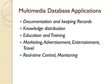 ppt multimedia databases powerpoint presentation free download id