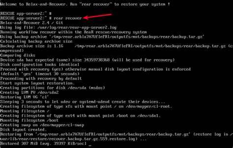 Relax And Recover Backup And Recover A Linux System