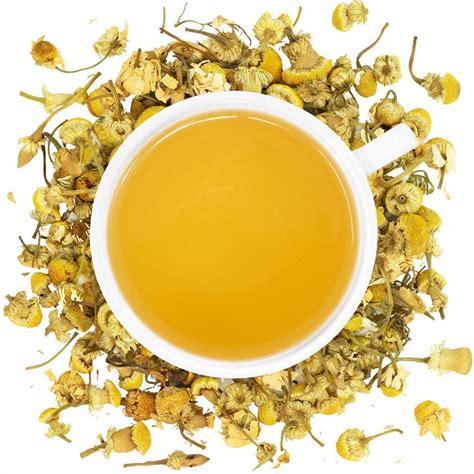 Organic Chamomile Loose Leaf Herbal Tea Full Leaf Tea Company