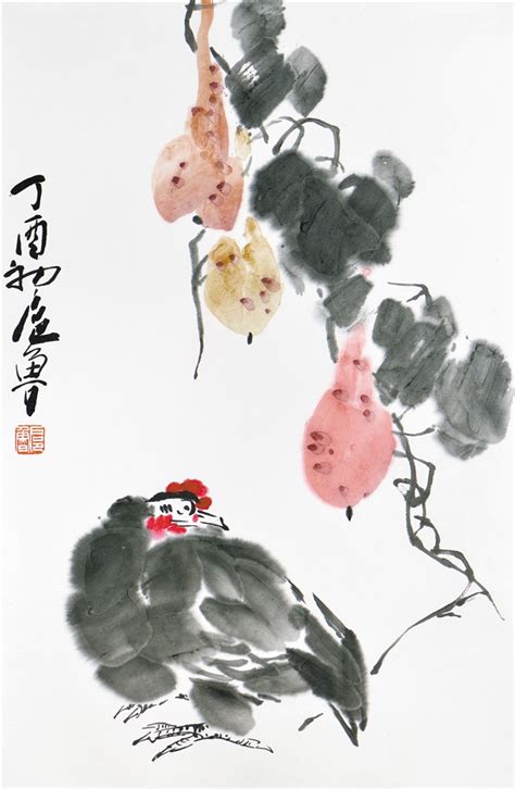 菏泽日报数字报 扈鲁问墨伉俪写意葫芦书画 作品巡展4月26日在菏开幕
