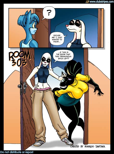 Rule 34 Anthro Canid Canine Canis Clothed Clothing Clubstripes Comic