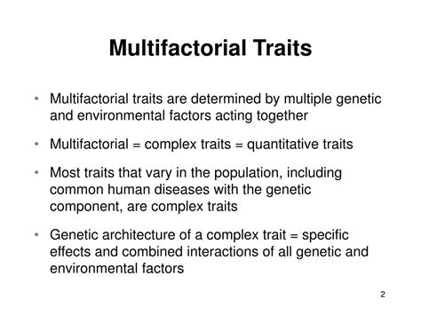 Ppt 15 The Genetic Basis Of Complex Inheritance Powerpoint