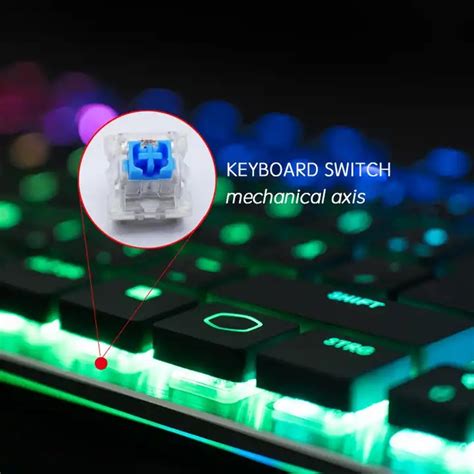 Best Mechanical Keyboard Switch Button Axis Blue Computer Gaming