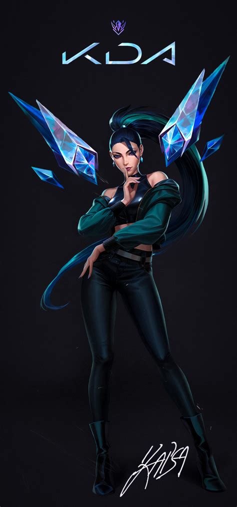 Kaisa Kda Wallpaper Kai Sa Is A Character From League Of Legends