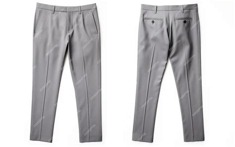 Premium Photo Slimfit Work Pants For The Modern Professional Isolated On White Background
