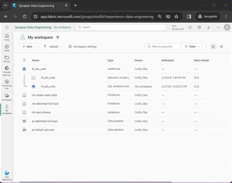 combining silver tables into a model data engineering with fabric