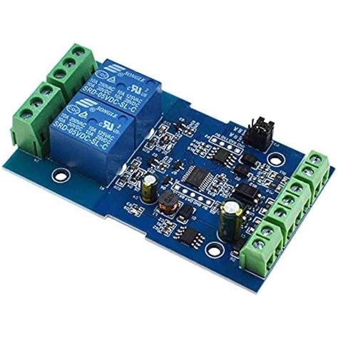 Relandsun 2 Way Modbus Rtu Relay Module Switching Input And India Ubuy