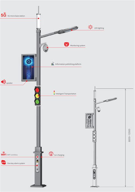 Intelligent Street Light China Origin LED Solar Outdoor Light
